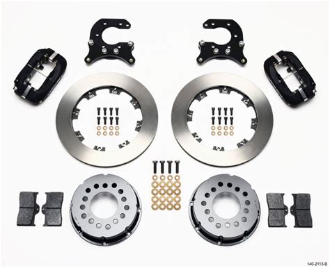 Wilwood Forged Dynalite Ps Rear Kit Small Ford 266in Offset 5 Star
