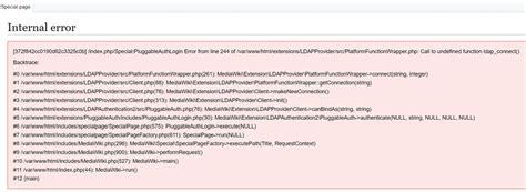 synology ldap on local domain with mediawiki stack overflow