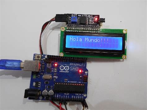 Arduino LCD I C Hola Mundo Arduino Arduino Lcd Arduino Projects
