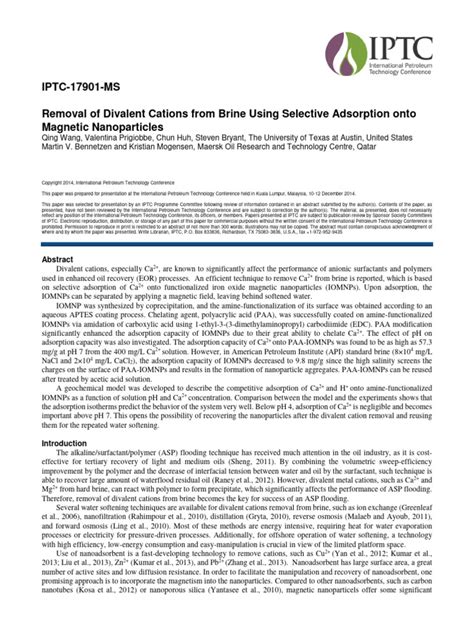 Copia De Iptc 17901 Wang Pdf Adsorption Ph