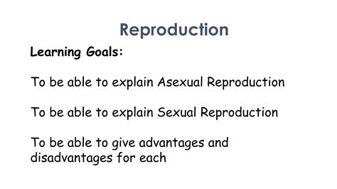 Asexual Vs Sexual Reproduction PPTX Infertility Reproductive Health