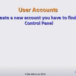 Creating User Accounts In Windows