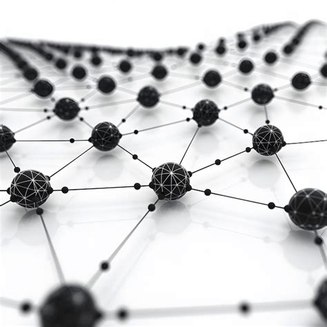 Digital Network Concept An Abstract Illustration Of A Digital Network Representing Concepts Of