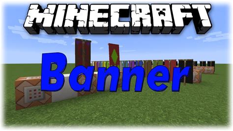 Minecraft Tutorial Command Block Banner 021 [deutsch Hd] Youtube
