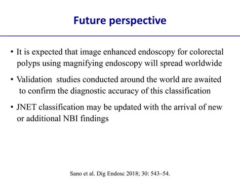 Jnet Classification Of Colo Rectal Polyps Pptx Medical Health