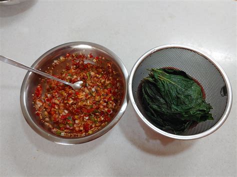 깻잎양념무침 만드는법 양념장레시피 향긋한 밑반찬 깻잎지