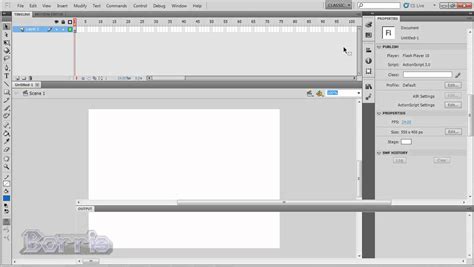 flash cs4 cs5 beginner tutorial customizing your workspace youtube