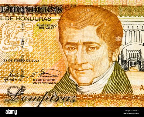 100 Lempiras Bank Note Lempira Is The National Currency Of Honduras