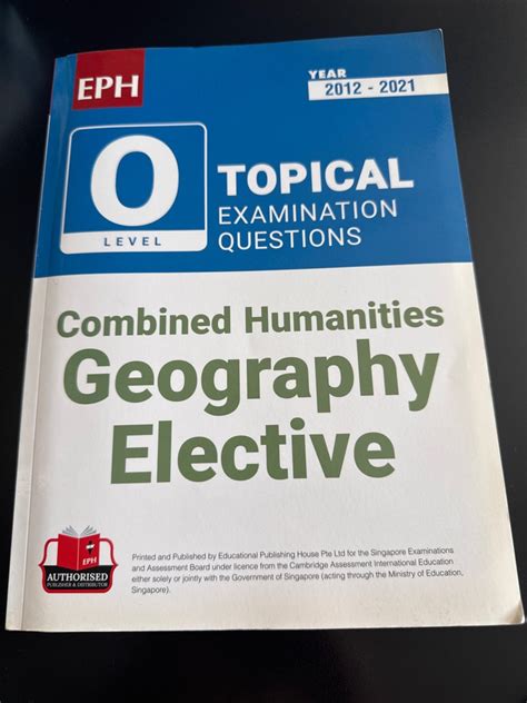 O Level Combined Humanities Geography Elective Topical Questions