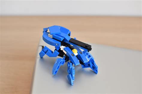 Lego Moc Spider Robot Tank With Laser Cannon From Alternative Future By Somedude Rebrickable