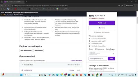Providing Free Udemy Course Css Bootstrap Javascript Web Development Course Youtube