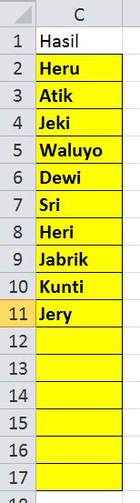 Tips Tips Rumus Excel Mei 2017