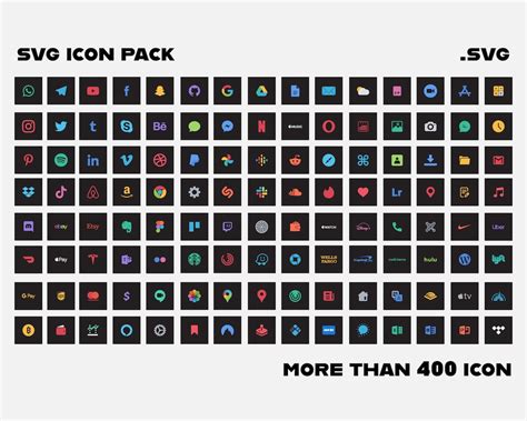 svg icon pack social media icon pack svg minimal icon for your design