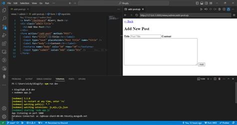 Leni Nikitaa On Linkedin Nodejs Express Mongodb Ejs