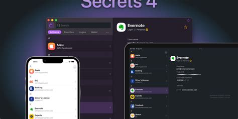 Just Launched Secrets 4 A Password Manager With Sharing On Icloud Rmacapps