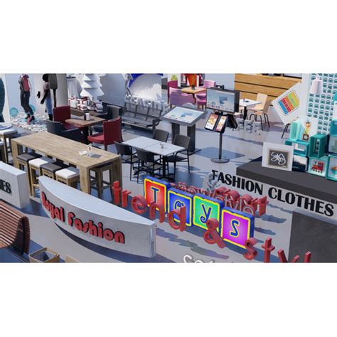 Jual Koleksi Kebutuhan Mal Lumion Add Ons Library Lumion 9 Lumion 10 Kota Malang 3d Render