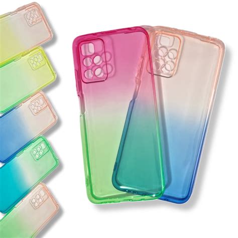 Capa Capinha Xiaomi Redmi Silicone Transparente Colorida Shopee Brasil