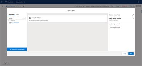Create Lwc Dynamically In Lwc Using Lightning Flow On Button Click Salesforce Diaries