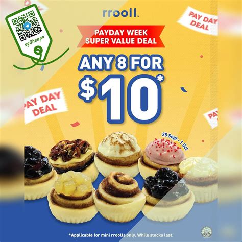 8 Mini Rolls For 10 Sgcheapo