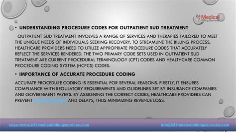 Ppt Outpatient Substance Abuse Treatment Mastering Procedure Codes