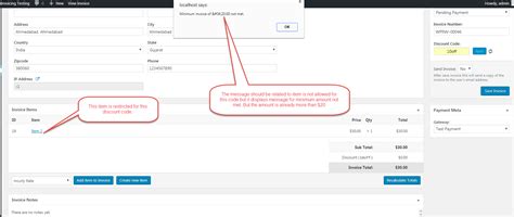 discount not working properly · issue 65 · ayecode invoicing · github