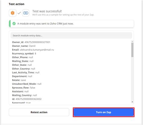 How To Send Profiles To Zohocrm Via Zapier Webhook Linked Helper