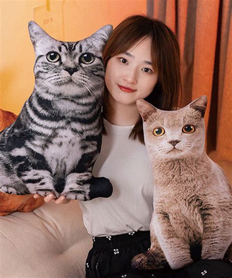 [당일발송] 솜냥이 고양이 쿠션 애착 인형 안고자는 바디필로우 수면 베개 대왕쿠션 친구 생일 기념일 집들이 선물 에이블리