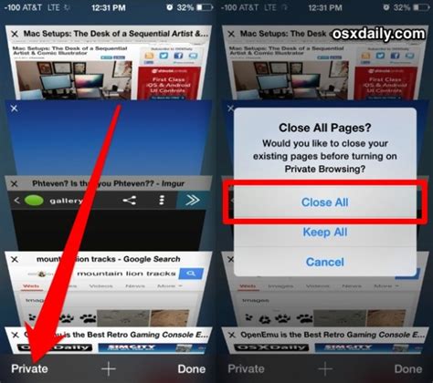 Instantly Close All Safari Tabs In IOS For IPad IPhone