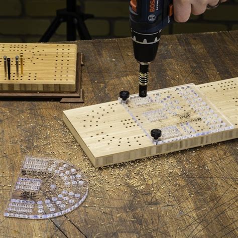 Small Cribbage Board Templates 3 Player Curved Track Rockler Woodworking And Hardware