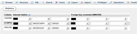 Foreign Keys Mysql Fk Field Does Not Show Up For Innodb Tables Stack Overflow