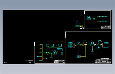 住宅小区安全防范系统 autocad 2007 模型图纸下载 懒石网