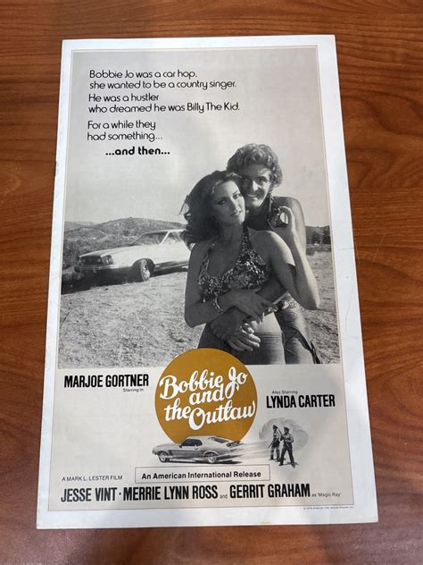 Bobbie Jo And The Outlaw Poster