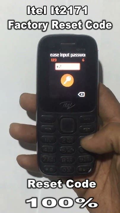How To Reset Code Itel It2171 Factory Reset Code 2023 Reset Code Itel
