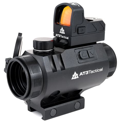 At3™ 3xp Scope 3x Prism Scope With Illuminated Bdc Reticle