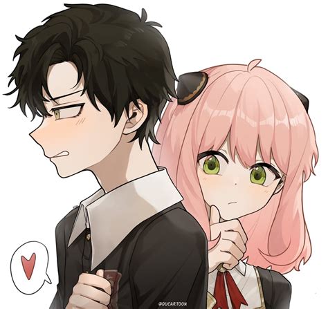 Anya And Damian Desmond Spy X Family Drawn By Ducartoon Danbooru