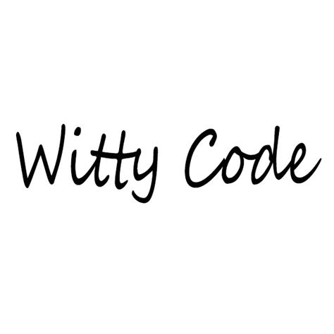 Witty Code Official Store In The Philippines Online Shop 02 2025