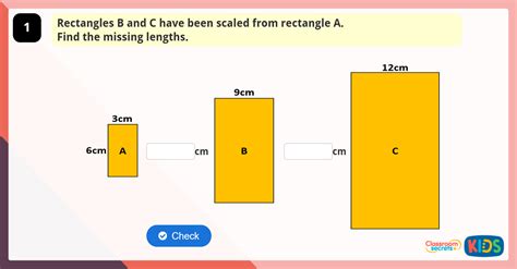 Year Calculating Scale Factors Lesson Classroom Secrets Classroom My