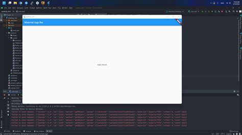 Windows Android Studio Logs Failed To Send Request Jsonrpc Id Method