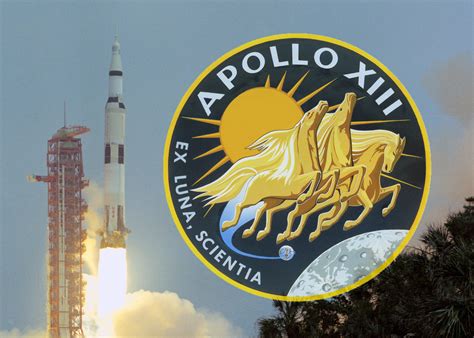Apollo 13 Mission Patch Information