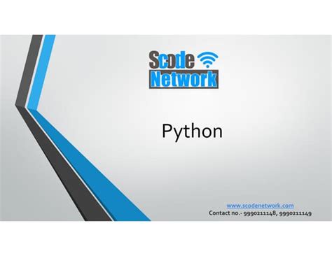 Python Course Ppt Pdf Ppt