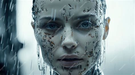 Premium Photo Advanced Humanoid Robot With Exposed Circuitry Created With Generative Ai Technology