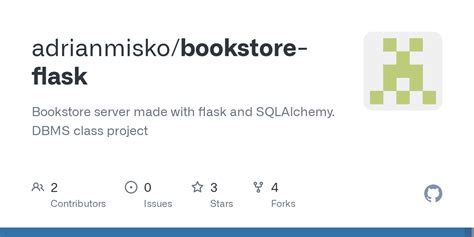 Bookstore Flaskapproutespy At Master · Adrianmiskobookstore Flask