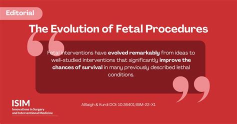 The Evolution Of Fetal Procedures Innovations In Surgery And Interventional Medicine