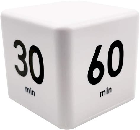 Cube Pomodoro Timer Smart Productivity Timer 5103060 Minutes And Custom Countdown Pause
