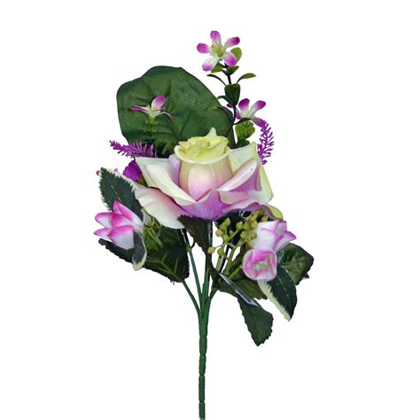 Kunstbloemen Boeket Roos Rozenbot Sunshine Colours