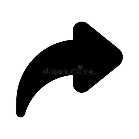 Share Sharing Forward Button Vector Design Stock Vector Illustration Of Arrow Icon 320546981