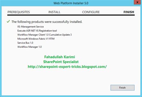 Sharepoint Tips And Tricks Install Workflow Manager On Sharepoint 2013 Farm