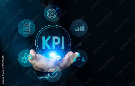 Kpi For Performance Indicator Of Business Concept Measurement Optimization Strategy