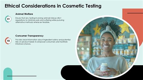 Ethical Considerations In Cosmetic Testing Ppt Template St Ai Ss Ppt Slide