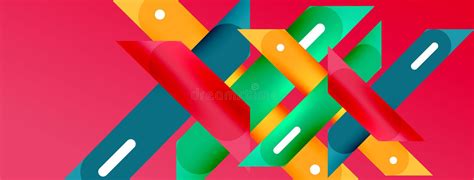 Vector Geometric Abstract Background Design Stock Vector Illustration Of Futuristic Business